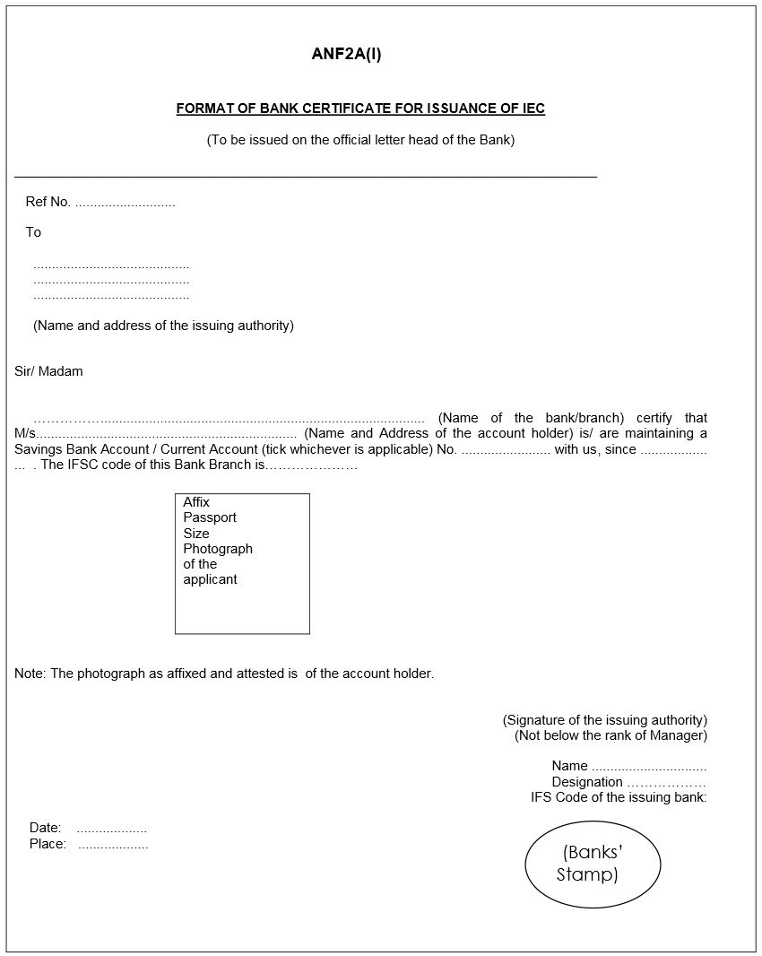 Fees for Online IEC Applications
